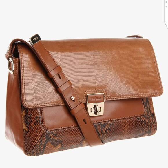 Cole Haan | Bags | Cole Haan Python Shoulder Bag | Poshmark
